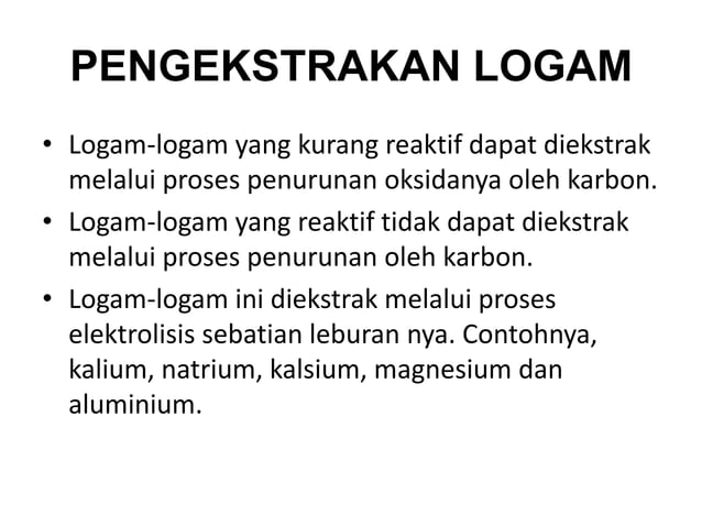 Pengekstrakan mineral | PPTX