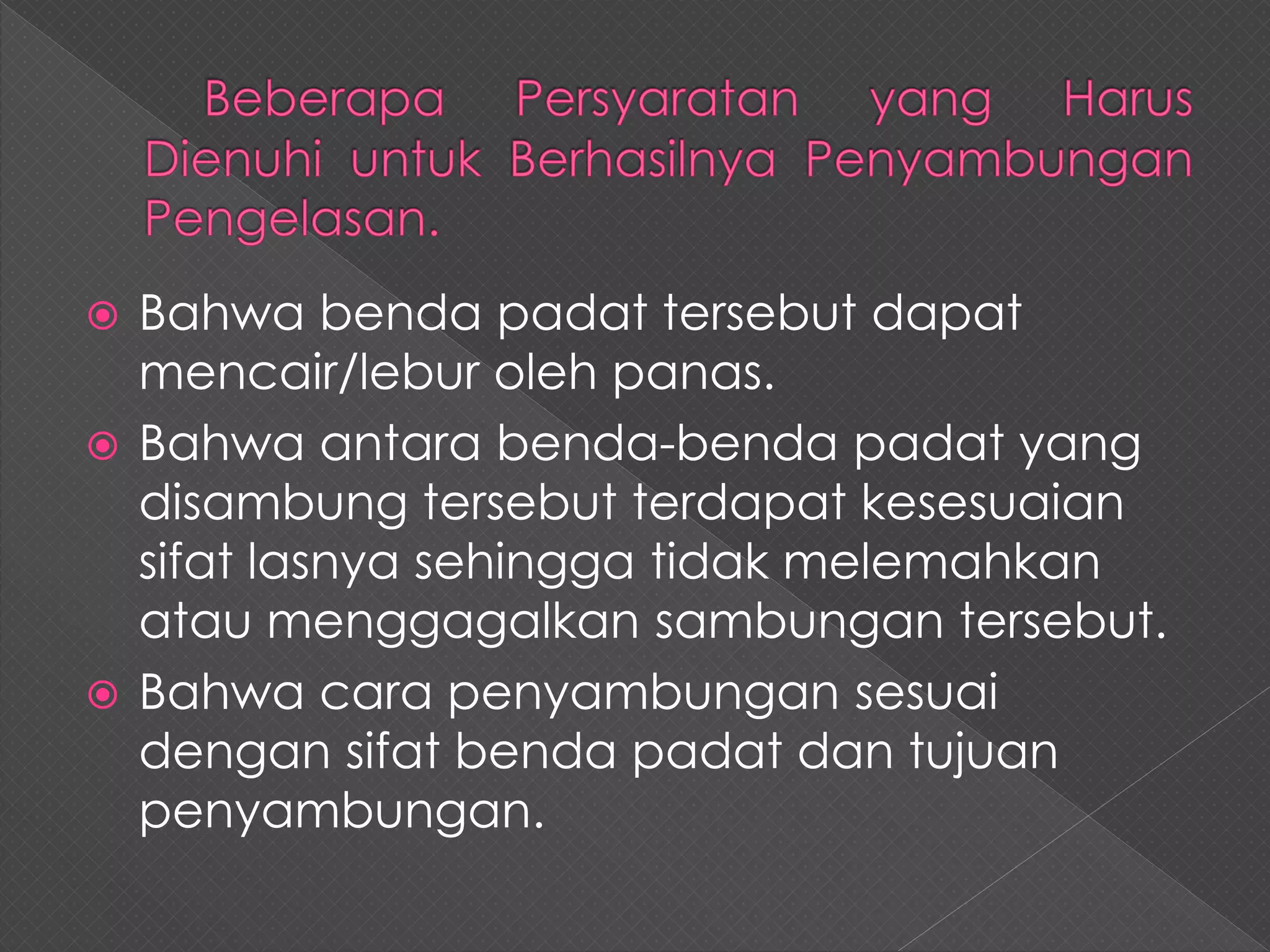 Teknik Pengelasan | PPTX