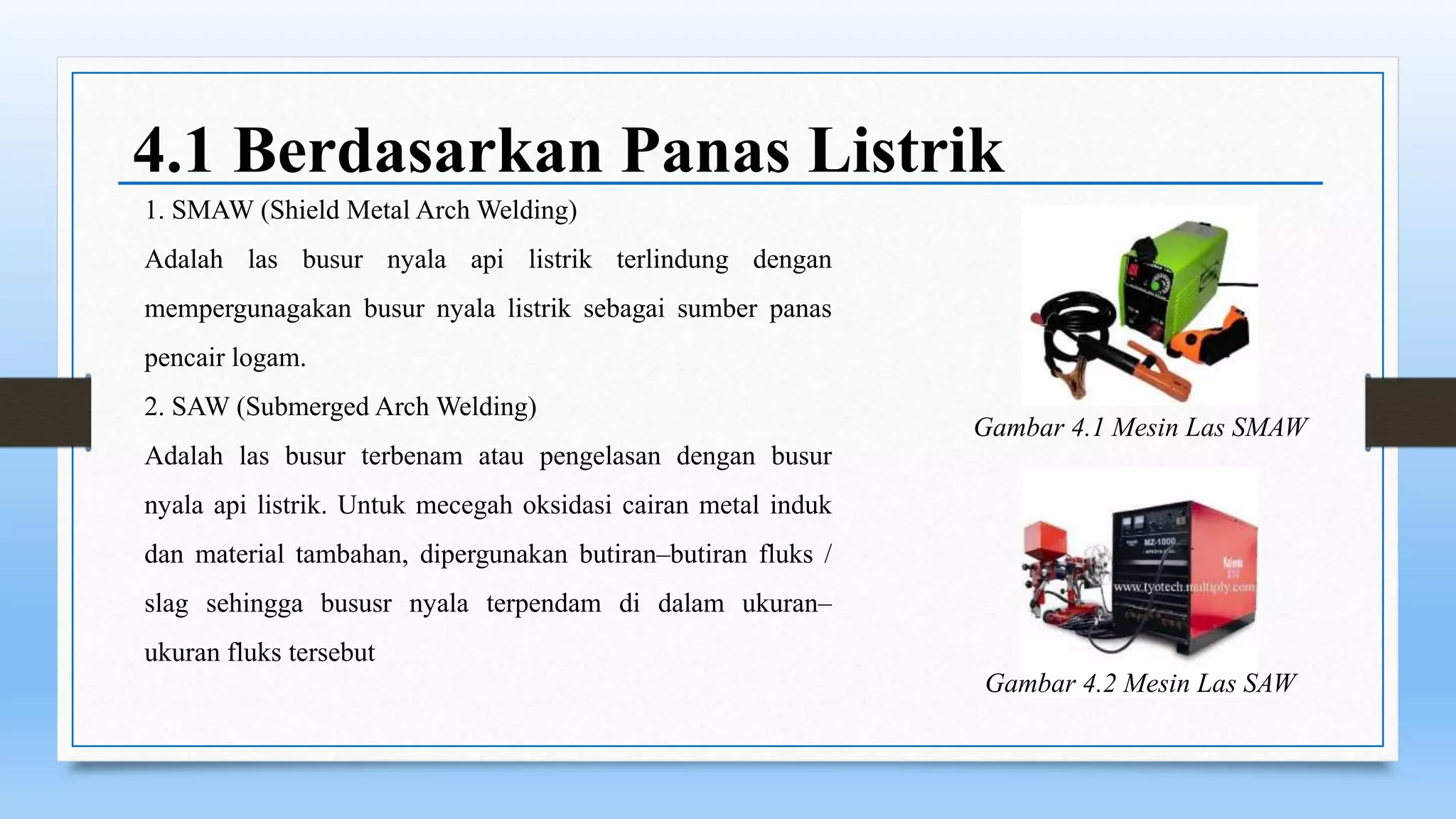 Mesin Pengelasan Pada Proses Produksi | PPTX