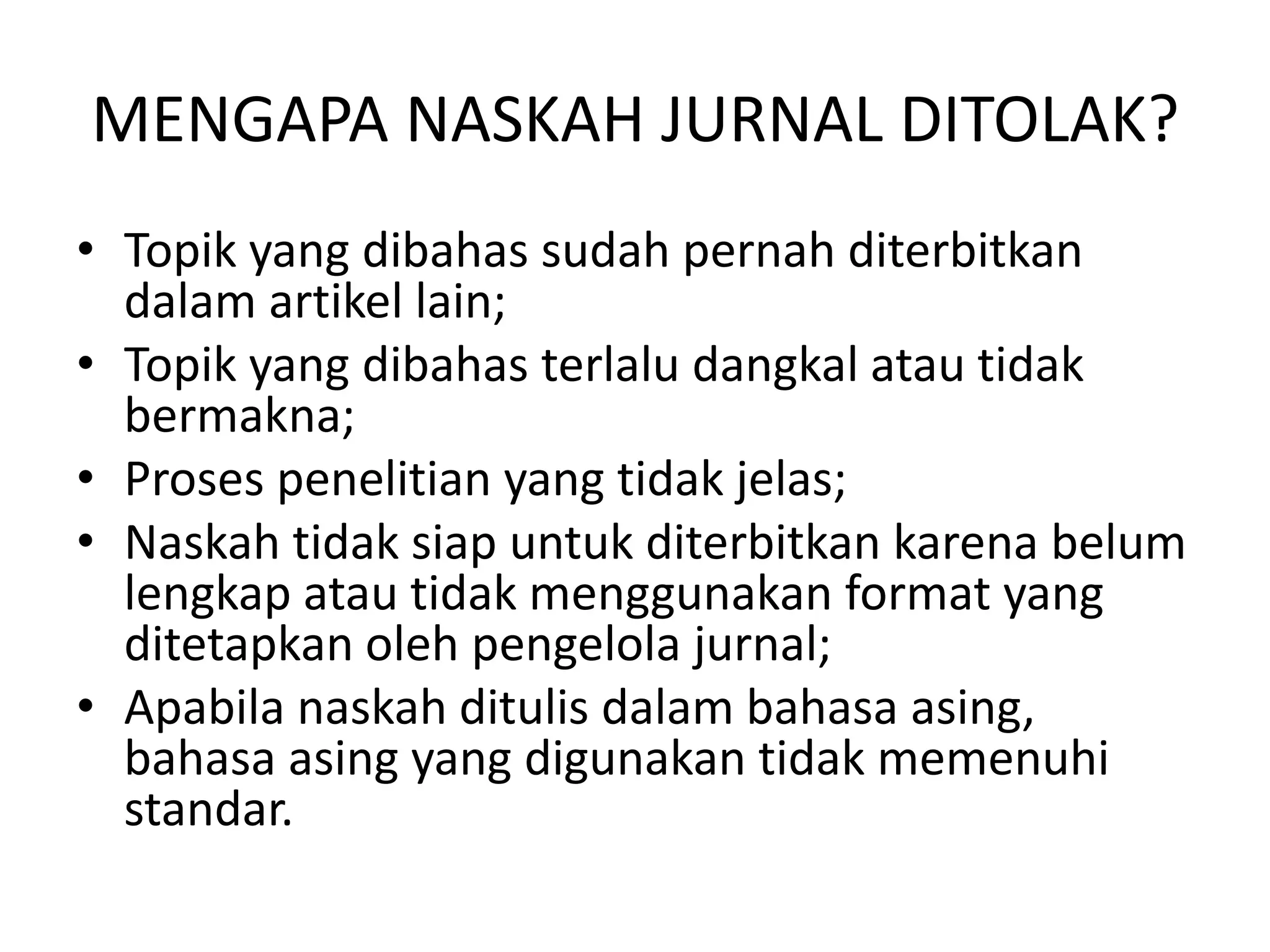 PENGELOLAAN-JURNAL-ILMIAH | PPTX
