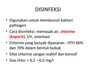 Pengelolaan air bersih | PPT