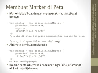 Pengelolaan aset berbasis lokasi dengan Google Map, PHP, dan MySQL | PPS