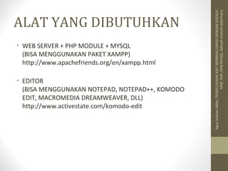 Pengelolaan aset berbasis lokasi dengan Google Map, PHP, dan MySQL | PPS