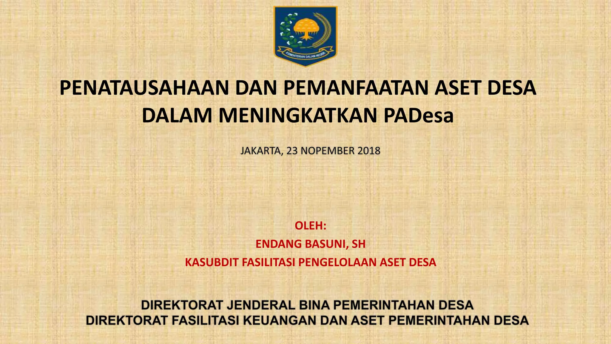 Pengelolaan ASet Desa.pptx