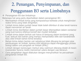 Pengelolaan bahan berbahaya dan beracun (B3).pptx