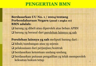 Pengelolaan BMN.ppt