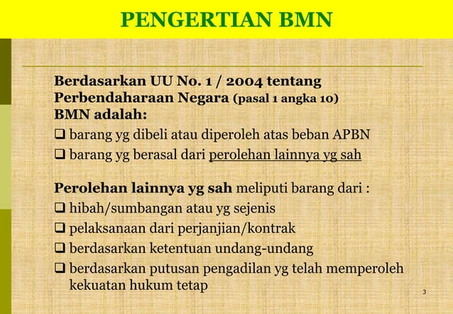 Pengelolaan BMN.ppt