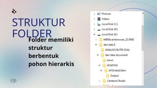 Pengelolaan Folder dan File PPTMEMAHAMI STRUKTUR PENYIMPANAN DATA 1.pptx