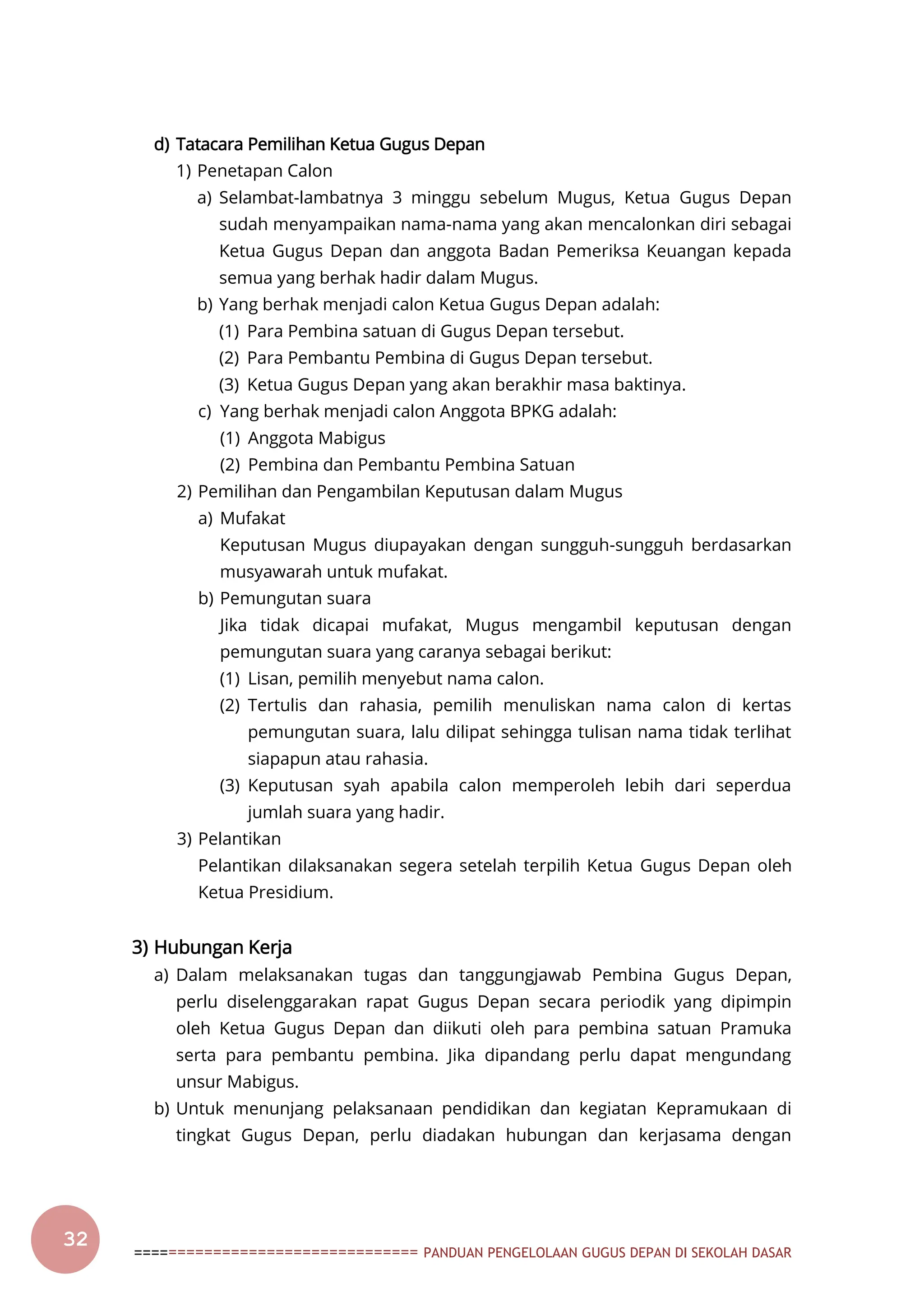 PENGELOLAAN GUDEP - SD.PDF pembelajaran untuk kegiatan | PDF