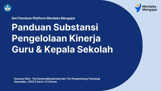 PENGELOLAAN KINERJA GURU DAN KS pada aplikasi PMM.pptx