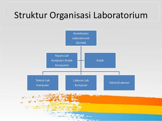 Pengelolaan laboratorium tik