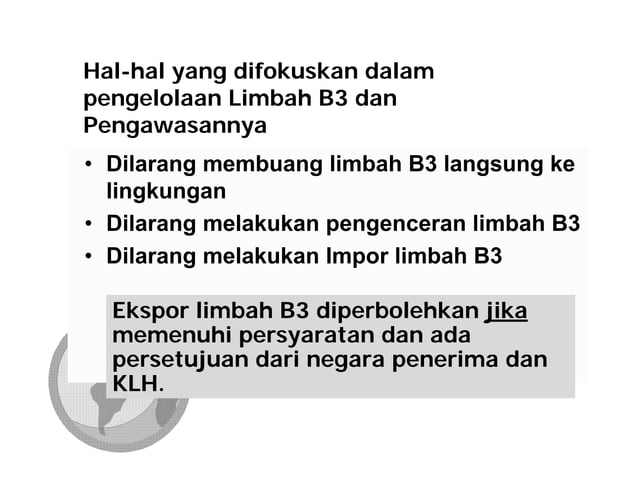 Pengelolaan limbah b3 | PDF