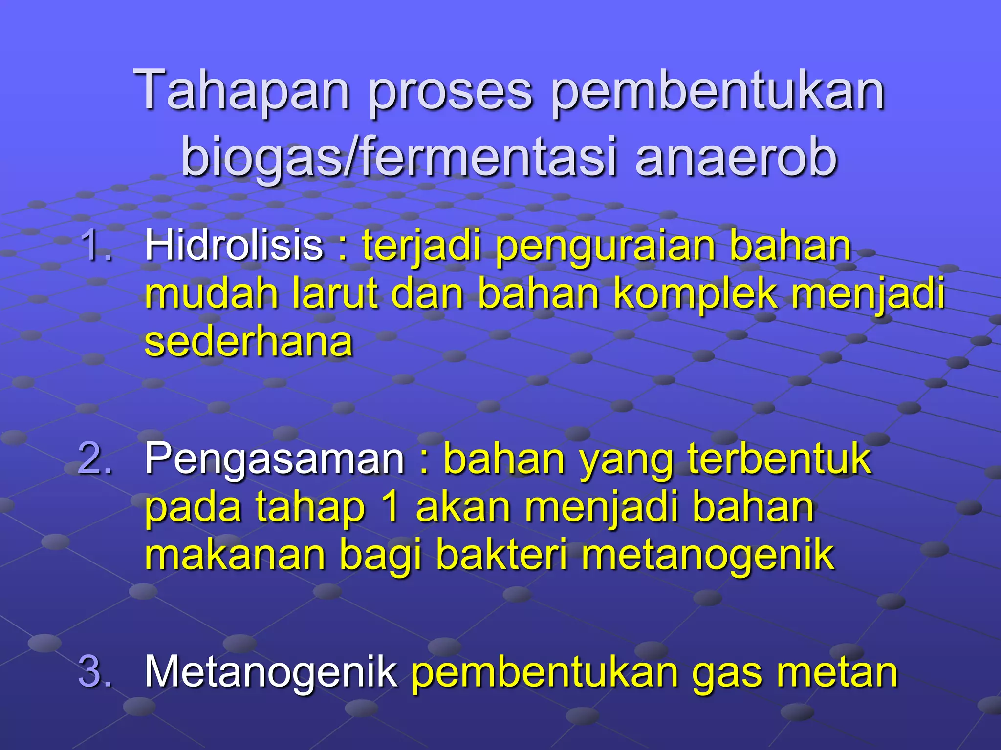 Pengelolaan limbah peternakan menjadi biogas | PPT
