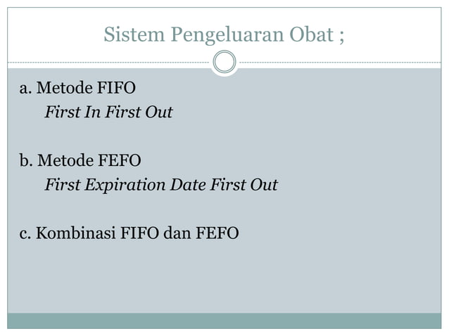 Pengelolaan Obat Di Apotek 5 Pptx