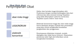 Pengelolaan Sediaan Farmasi dan BMHP di PKM bag 2 | PPT
