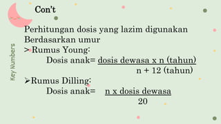 Farmakologi_Pengelolaan Obat pada Anak.pptx