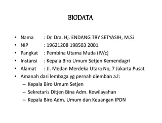 Pengelolaan persuratan dan kearsipan biro adpim 111218 | PPT
