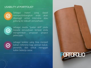 Pengelolaan Portofolio: Substansi, Pengelolaan, Jenis, dan Media dalam ...