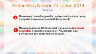 Pengelolaan Promkes Puskesmas NS | PPTX