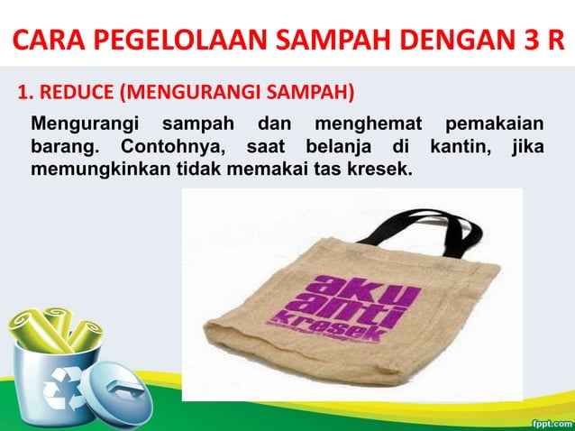 PENGELOLAAN SAMPAH SECARA 3R - PPT | PPTX