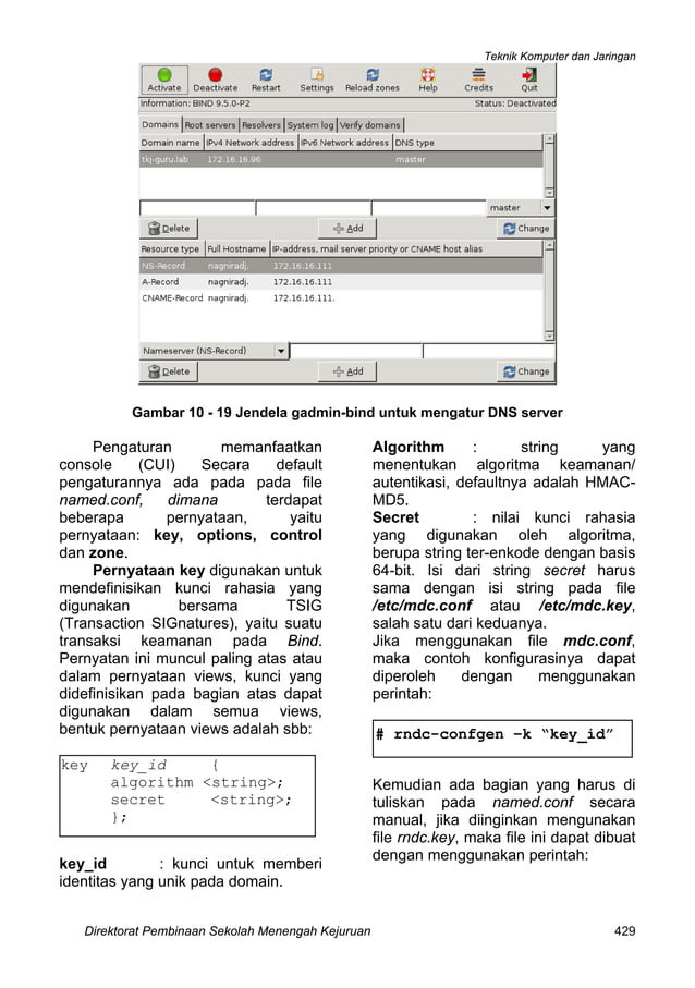 Pengelolaan server jaringan | PDF
