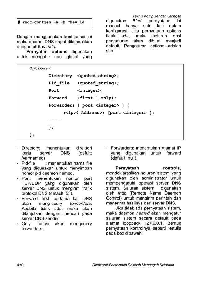 Pengelolaan server jaringan | PDF