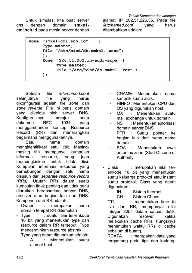 Pengelolaan server jaringan | PDF