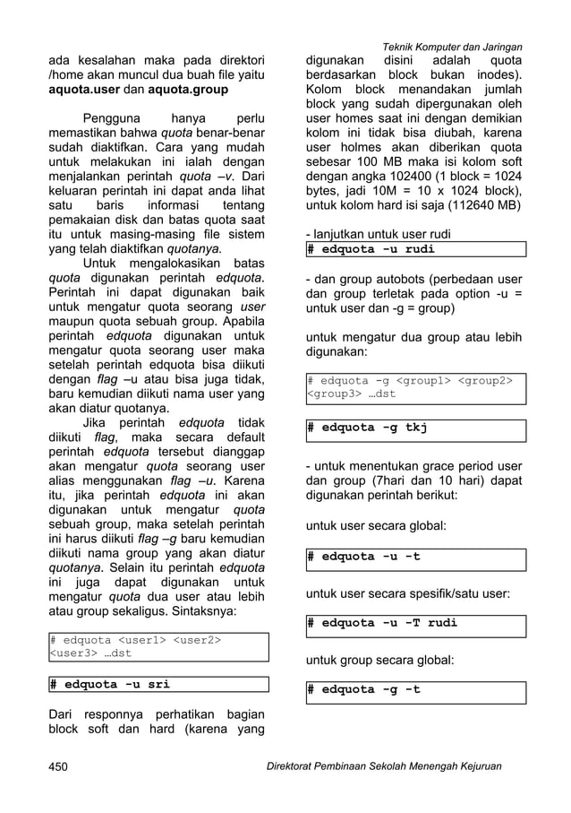 Pengelolaan server jaringan | PDF