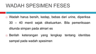 pengelolaan spesimen feses modif.pptx