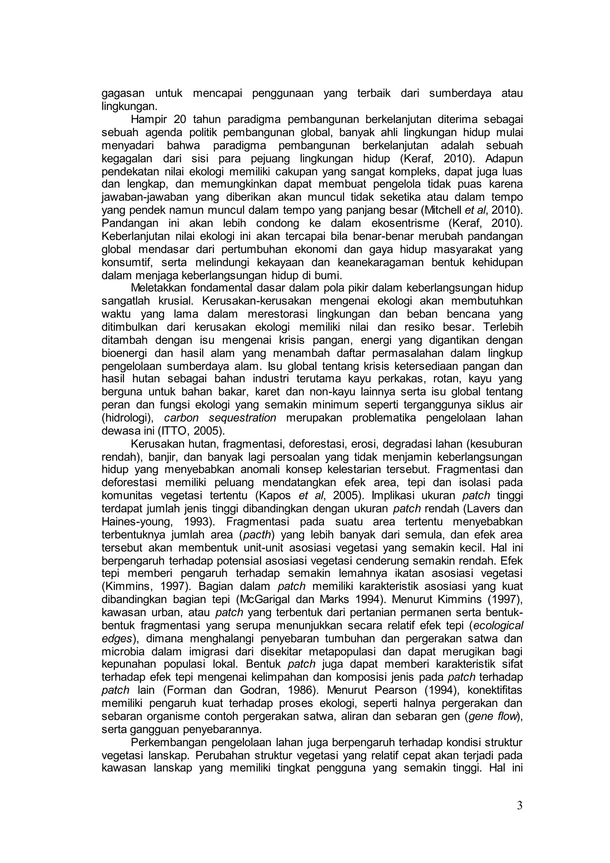 Pengelolaan sumberdaya lahan dan etika lingkungan paper etika e2 | PDF