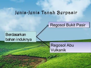 Konservasi Tanah Berpasir | PPT