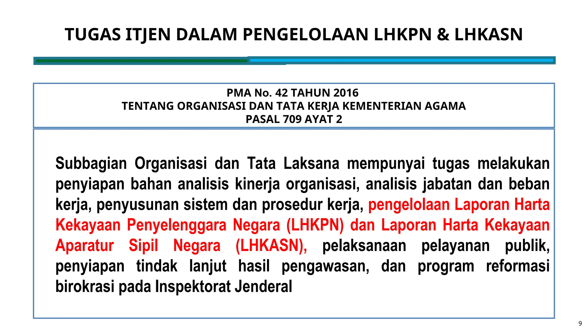 Pengelolaan, Teknik Pengisian dan Pelaporan LHKASN Dy.ppt