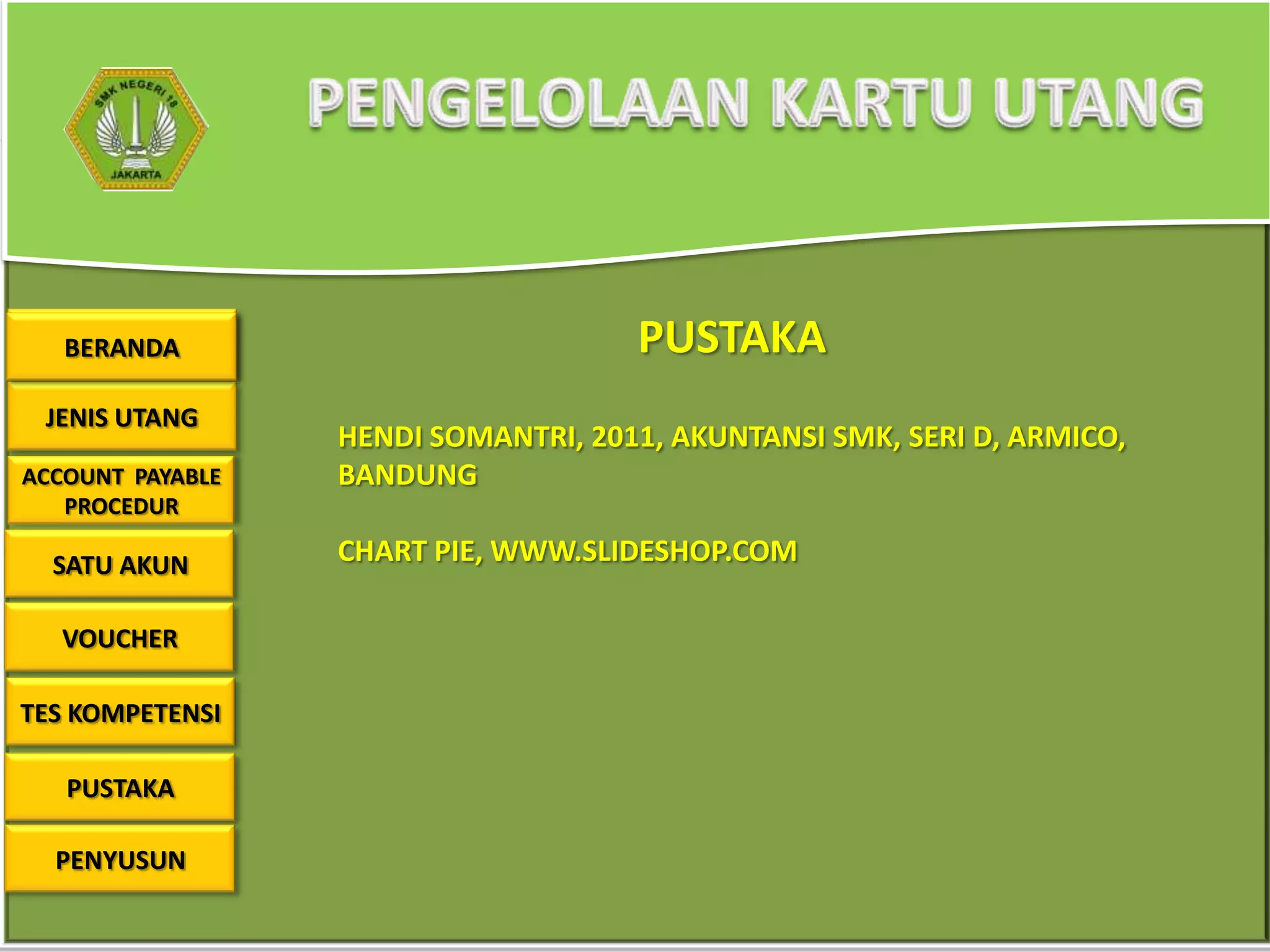 Pengelolaan Kartu Utang | PPTX