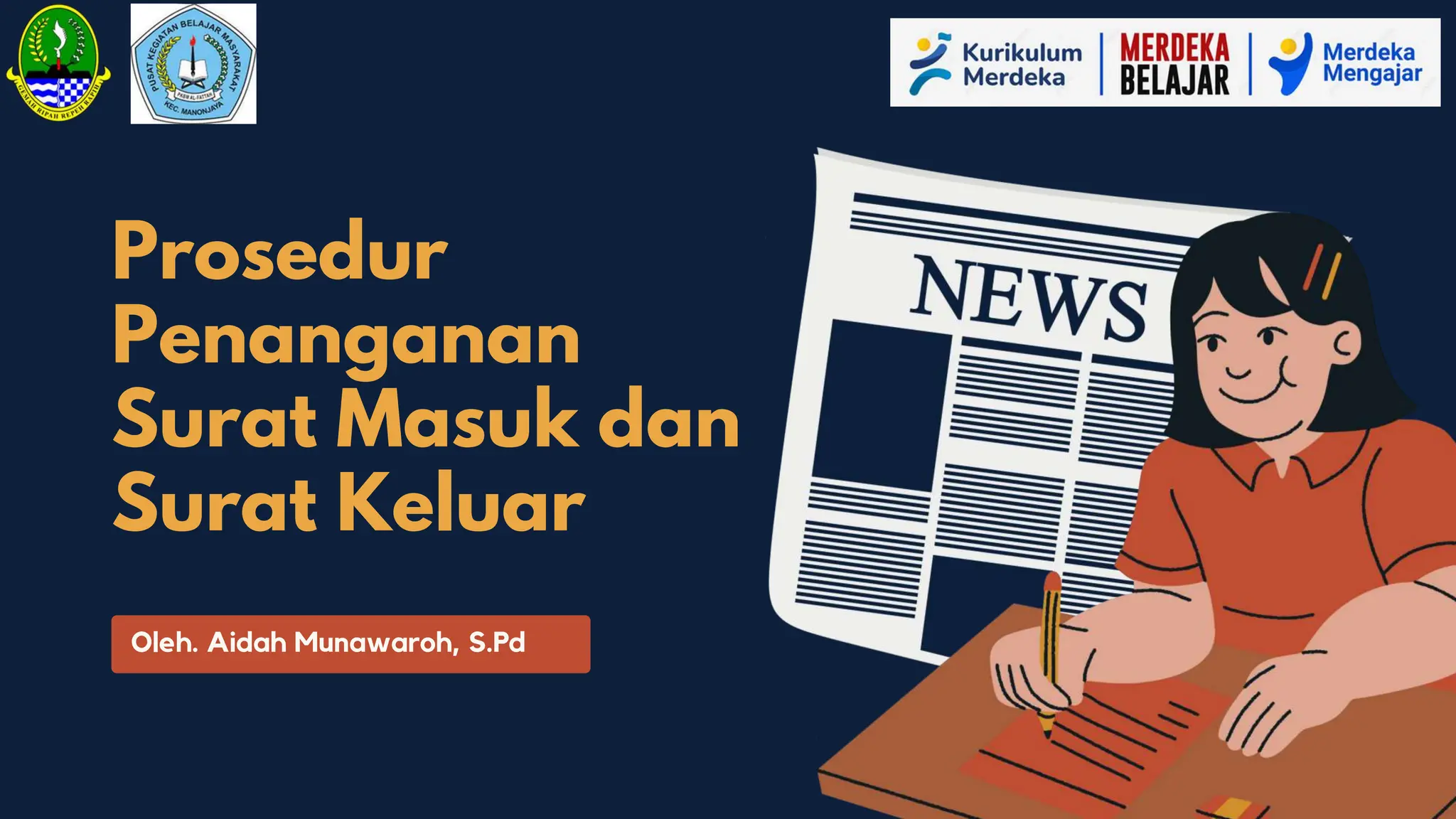 Prosedur Pengelolan Surat Masuk dan Keluar | PPTX