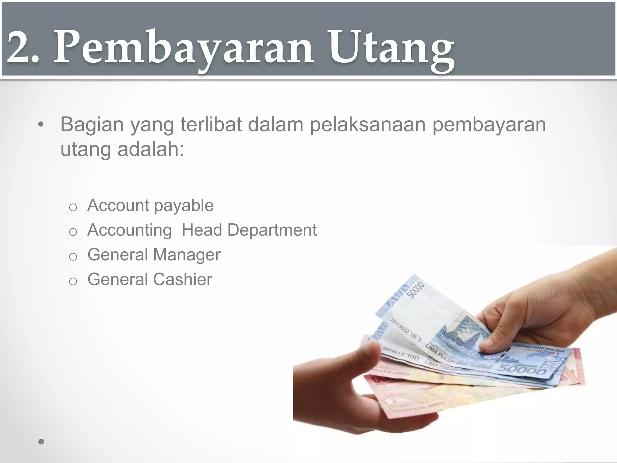 Pengeluaran uang kas kecil di hotel | PPT