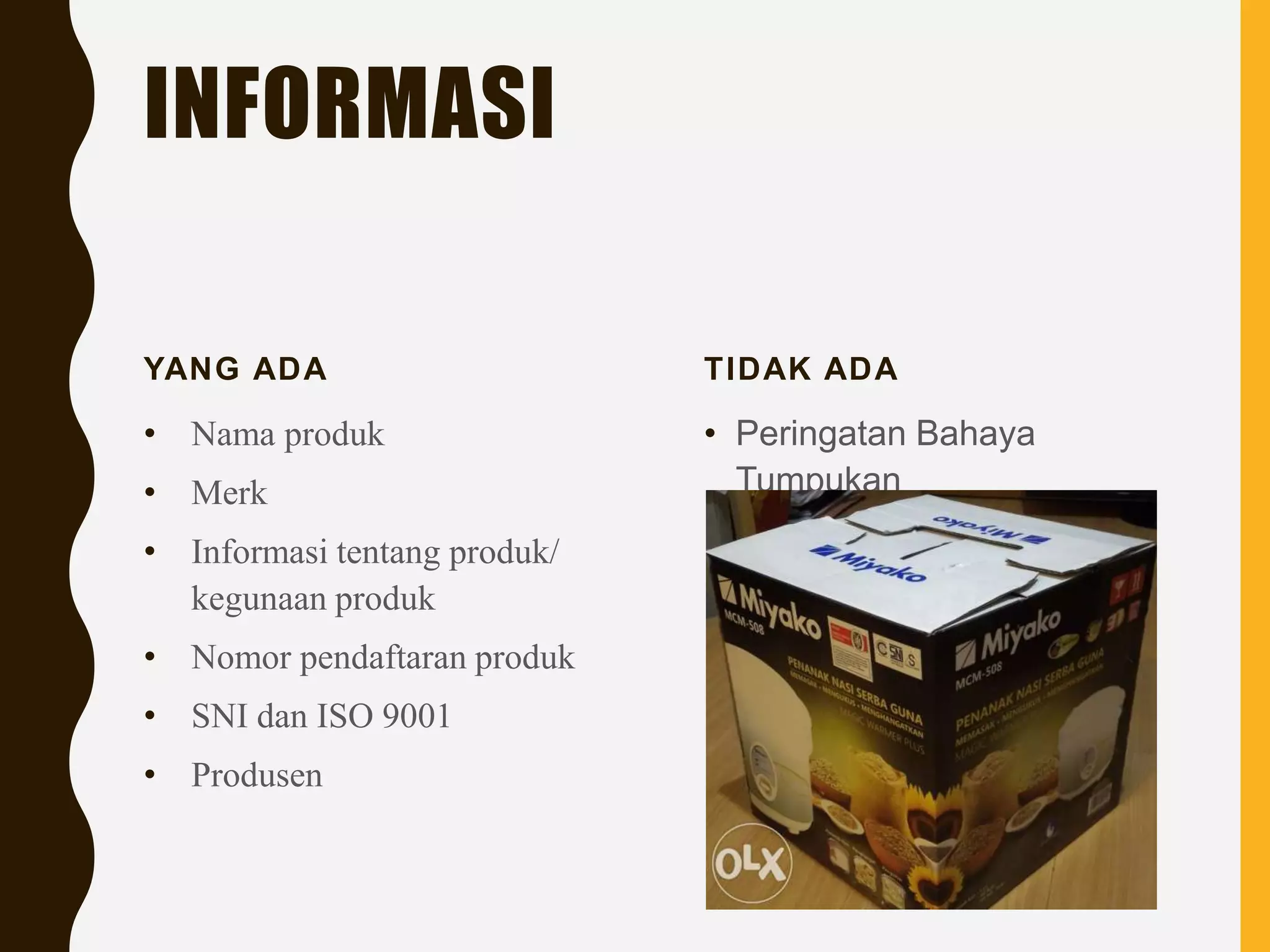 kemasan produk elektronik dan accessory | PPT
