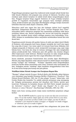 Pengemasan hasil penciptaan ragam hias | PDF