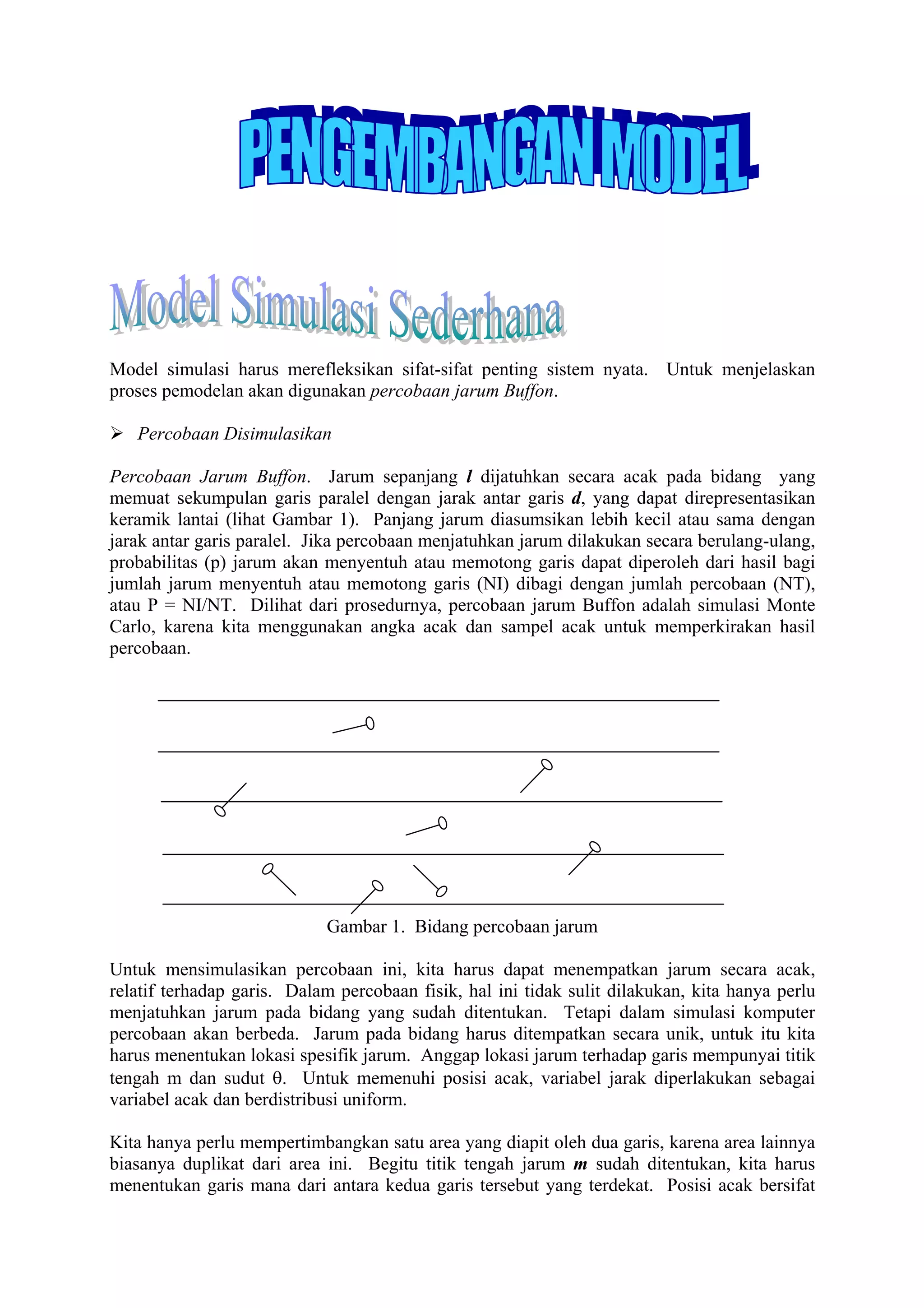 Pengembangan model | PDF
