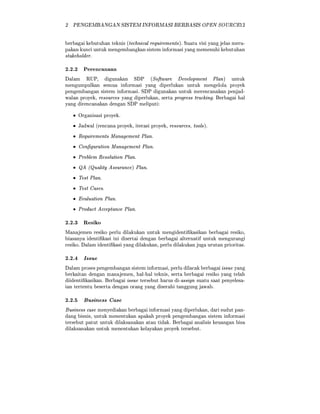 Pengembangan si-berbasis-opensource-devtools | PDF