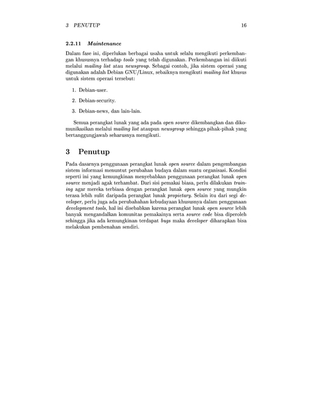 Pengembangan si-berbasis-opensource-devtools | PDF