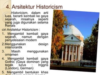 Pengembangan arsitektur sbg bidang ilmu(kel.9) | PPTX