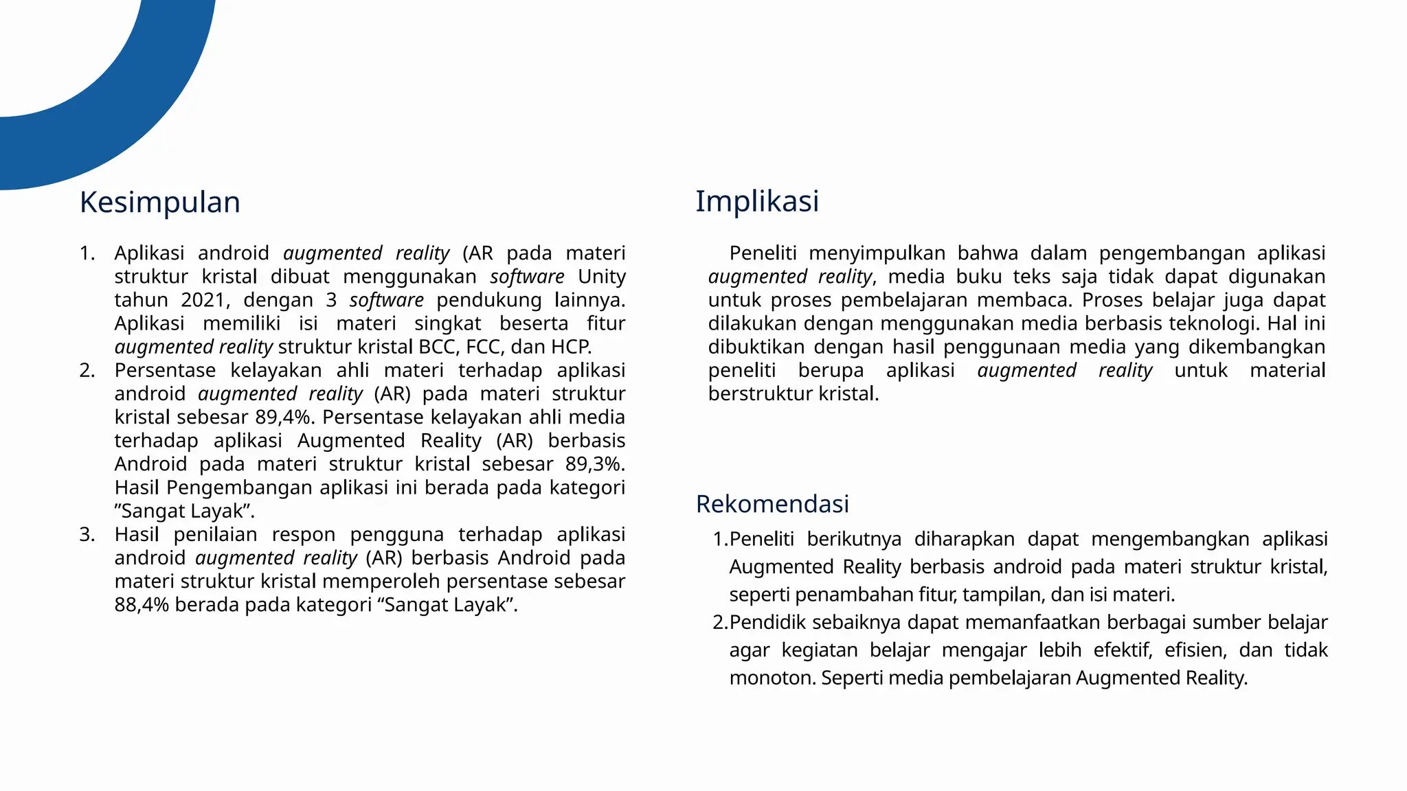 PENGEMBANGAN AUGMENTED REALITY (AR) BERBASIS ANDROID PADA MATERI ...