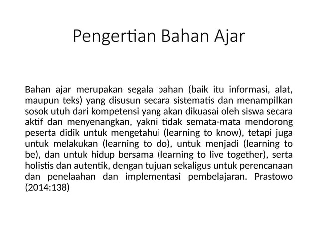 Pengembangan Bahan Ajar PBL.........pptx