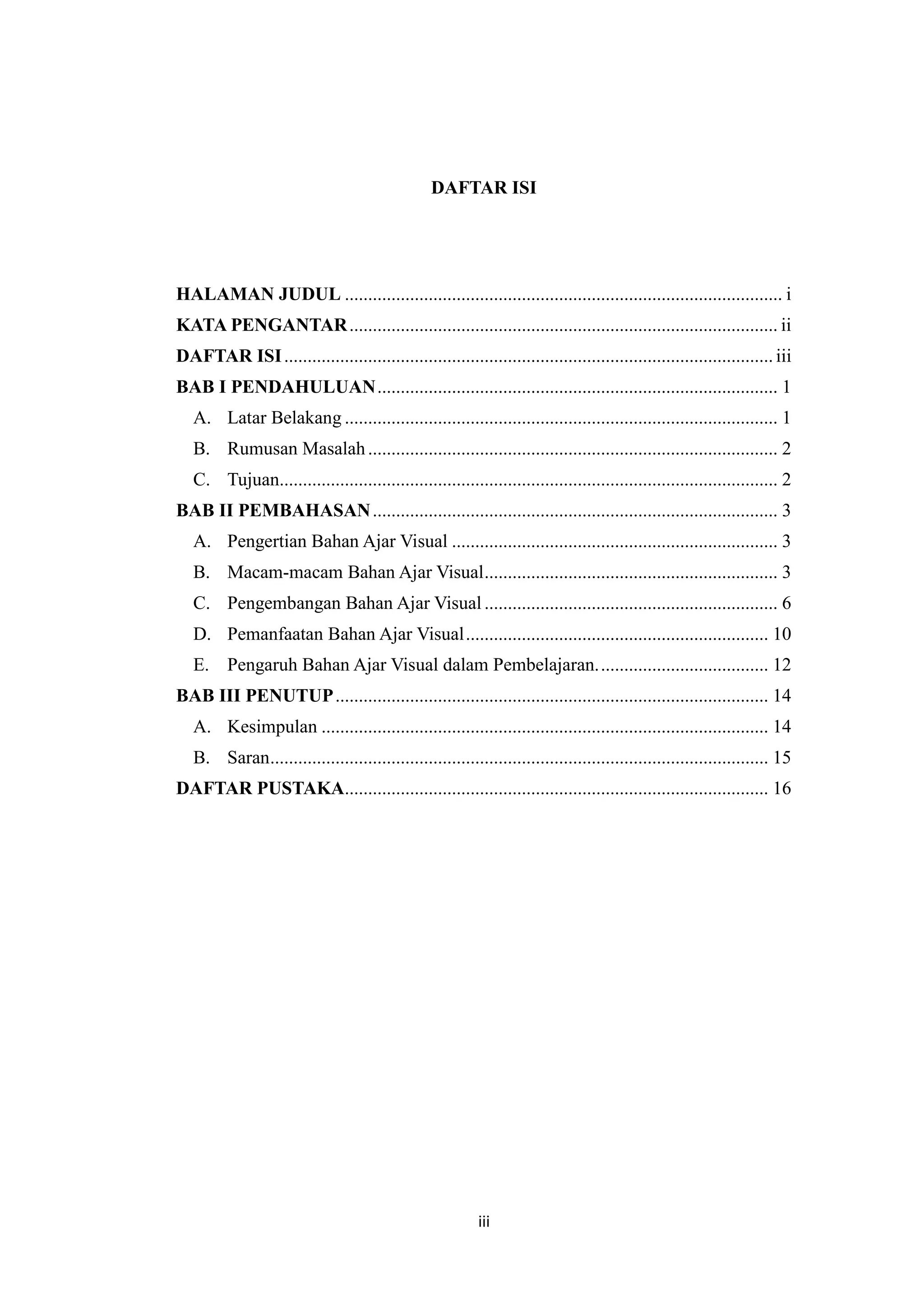 Pengembangan Bahan Ajar Visual Kel 7 1 Pdf