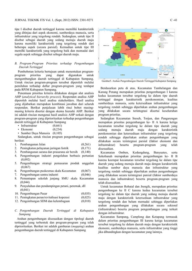 Pengembangan daerah tertinggal di | PDF