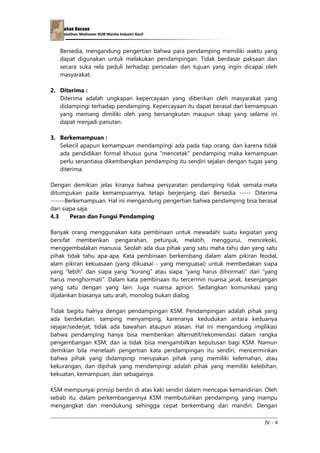 Pengembangan Kapasitas Pendampingan | DOC