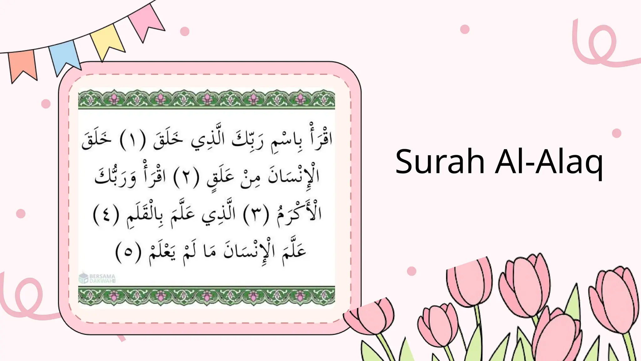 Senangnya belajar surah al alaq | Mengenal Hukum Bacaan Qolqolah | PPTX