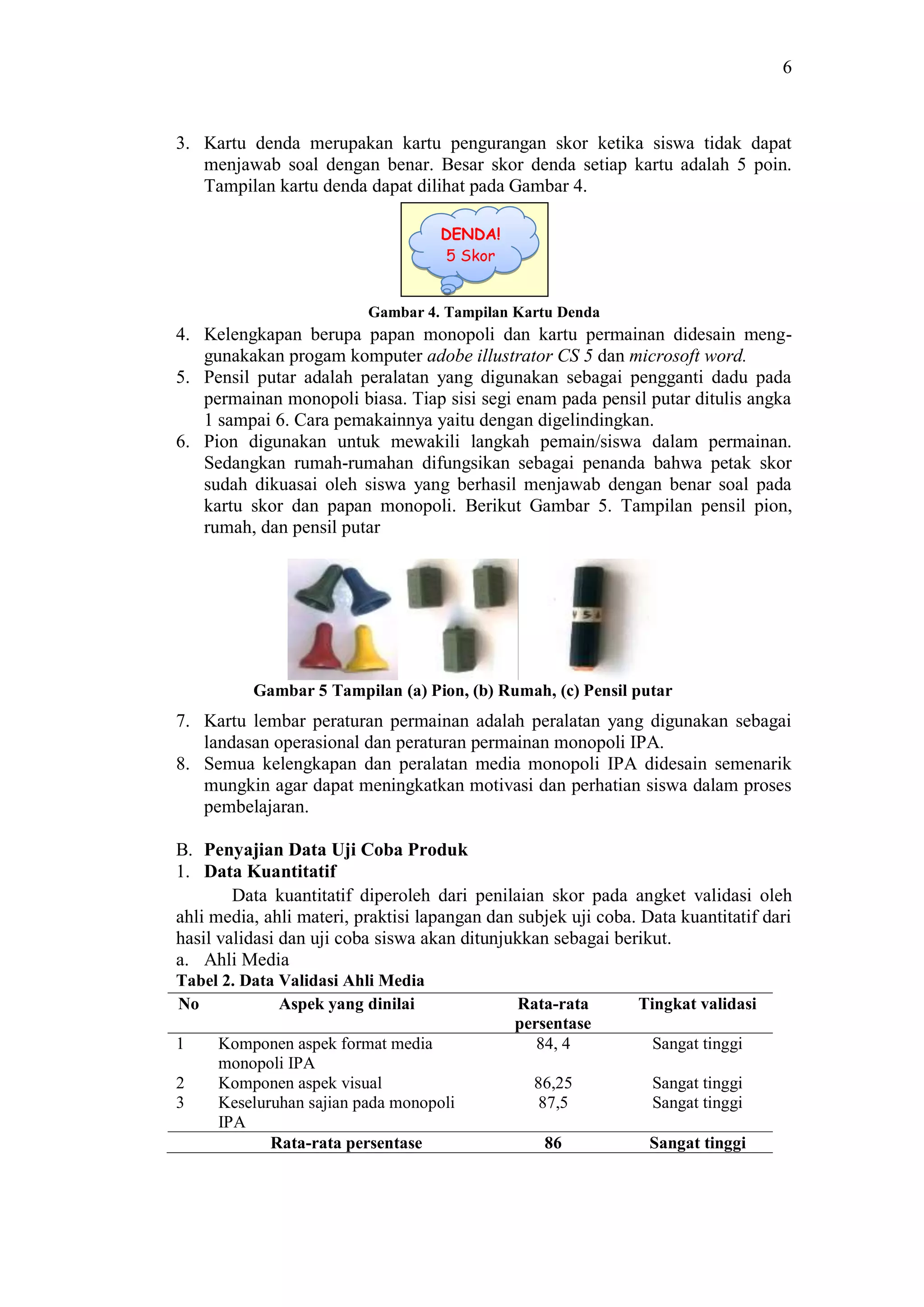 Pengembangan media pembelajaran monopoli ipa | PDF