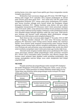 Pengembangan media pembelajaran monopoli ipa | PDF