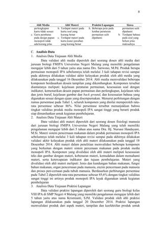 Pengembangan media pembelajaran monopoli ipa | PDF